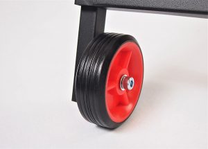 A-Frame Wheel 95mm Rubber | Anders Displays